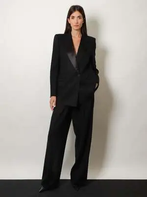 TOM FORD Light Wool Tuxedo Trousers