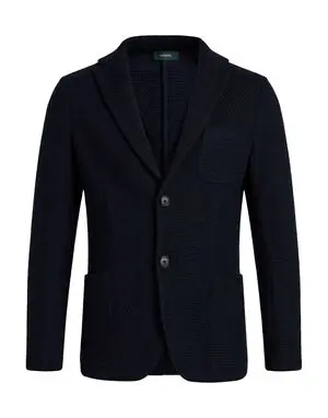 ZANONE Blazer Midnight Size Virgin Wool