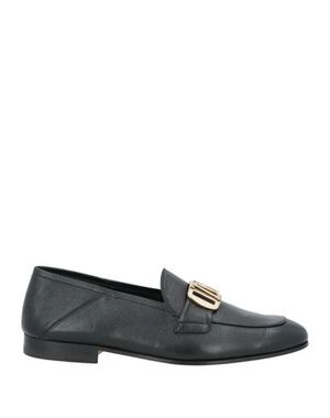 MOORER Loafers Size Leather - Black