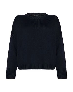ARAGONA Sweater Size Merino Wool - Navy