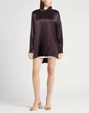 Agnona Long Sleeve Silk Shirt