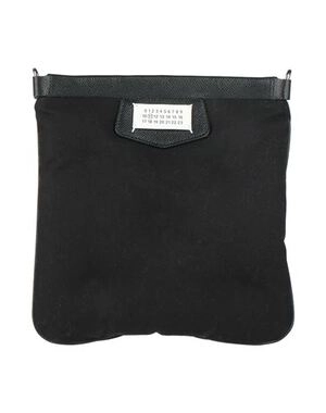 MAISON MARGIELA Handbag Polyamide, Cow Leather, Zinc, Brass - Black