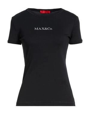 Max & Co. T-shirt Size Cotton - Black