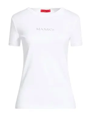 Max & Co. Cotton T-shirt With Logo Print