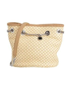STELLA MCCARTNEY Woman Cross-body Bag Beige Size - Textile Fibers