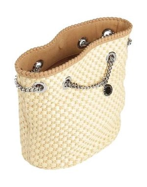 Stella McCartney Faux Raffia Bucket Bag