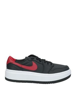 JORDAN Sneakers Size Leather - Black