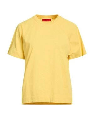 Max & Co. T-shirt Size Cotton, Linen - Yellow