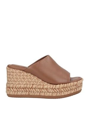 PALOMA BARCELO Alide Leather Wedge Espadrilles