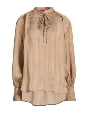 Max & Co. Viscose Silk Striped Blouse