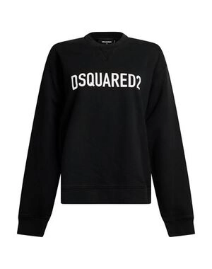 Dsquared2 Sweatshirt Size Cotton - Black