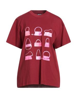 Jacquemus Cotton T-shirt With Graphic Print - Red