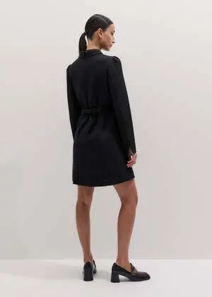 ME+EM Fit And Flare Mini Dress With Belt