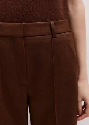 ME+EM Straight Crop Tailored Trousers