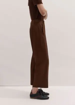ME+EM Straight Crop Tailored Trousers