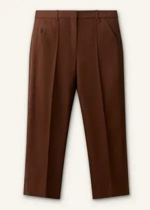 ME+EM Straight Crop Tailored Trousers