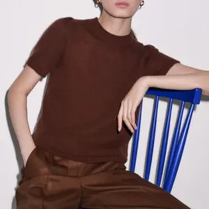 ME+EM Straight Crop Tailored Trousers