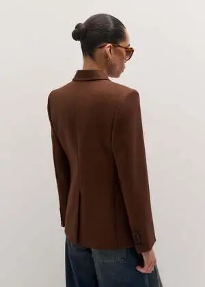 ME+EM Sharp Shoulder Contour Blazer