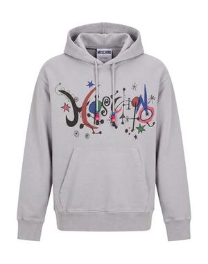 Moschino Sweatshirt Size Cotton - Grey