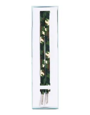 Philippe Model Camouflage Print Textile Laces