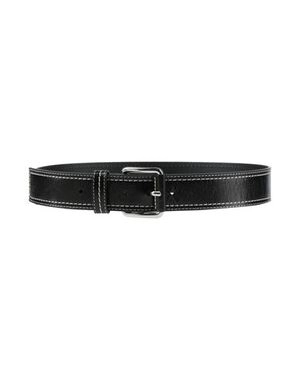 Max & Co. Calfskin Belt With Appliqués - Black