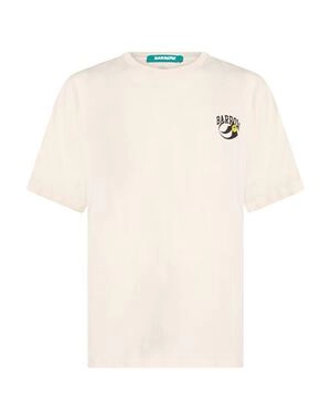 BARROW Man T-shirt Cream Size S Cotton Cream
