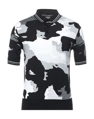 Dolce & Gabbana Polo Shirt Size Silk, Polyamide, Polyurethane