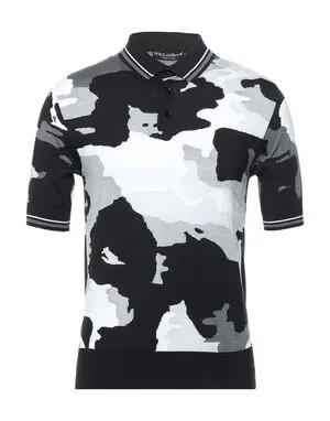 Dolce & Gabbana Polo Shirt Size Silk, Polyamide, Polyurethane
