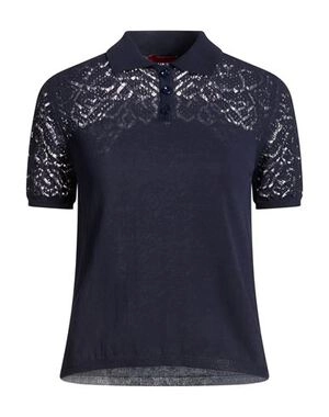 Max & Co. Sweater Ivory Size Cotton - Blue