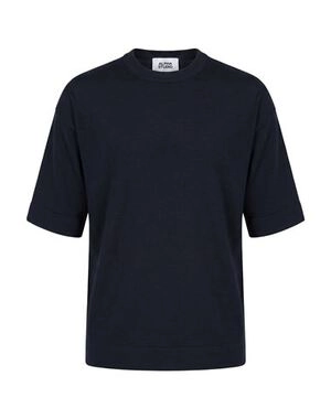 Alpha Studio Sweater Size Merino Wool - Blue