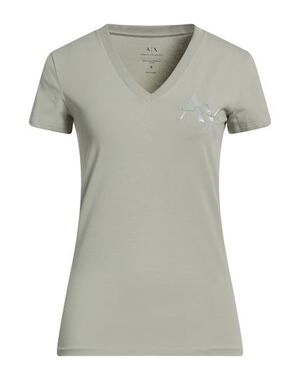 Armani Exchange T-shirt Size Cotton, Elastane - Sage Green