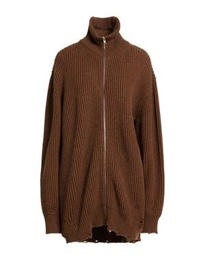MAISON MARGIELA Cardigan Size Wool, Polyamide - Brown