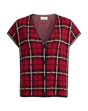 Dixie Jacquard-knit Cardigan With Checked Pattern