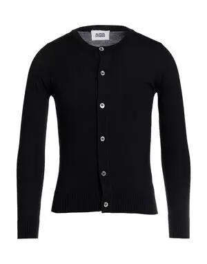 Alpha Studio Merino Wool Cardigan - Black