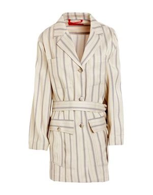 Max & Co. Inn Jacket Size Viscose, Linen - Beige