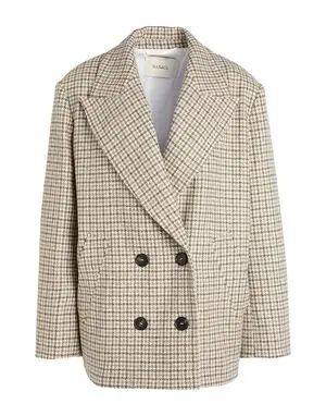 Max & Co. Maser Coat Cream Size Virgin Wool, Polyamide