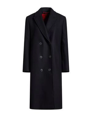 Max & Co. Coat Sand Size Virgin Wool, Polyamide - Blue