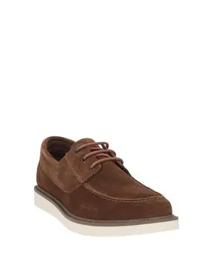 Timberland Lace-up Leather And Suede Shoes