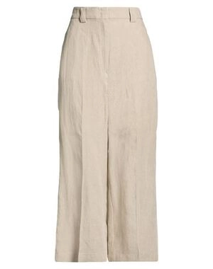 Max & Co. Pants Khaki Size Linen - Beige