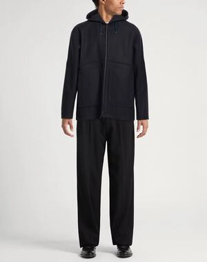 Herno Virgin Wool, Polyamide, Polyurethane Zip-up Hoodie