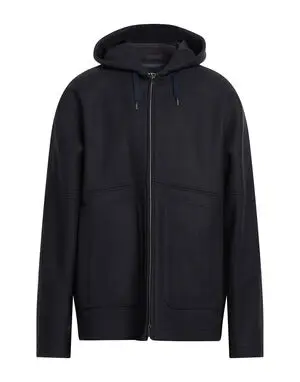 Herno Virgin Wool, Polyamide, Polyurethane Zip-up Hoodie