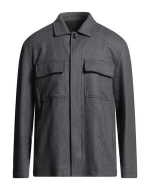 LARDINI Shirt Midnight Size Wool, Cashmere - Blue