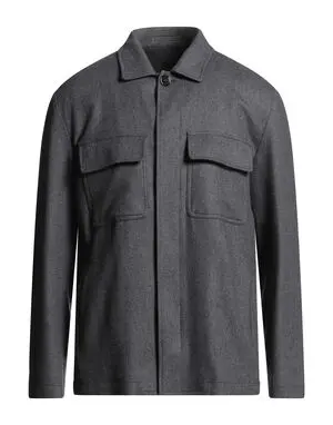 LARDINI Shirt Midnight Size Wool, Cashmere