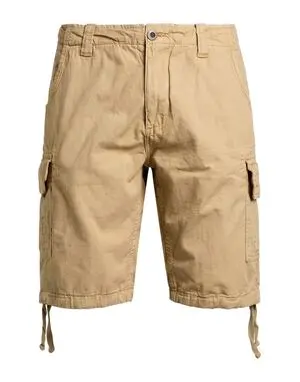 Alpha Industries Shorts & Bermuda Shorts Sand Size Cotton - Beige