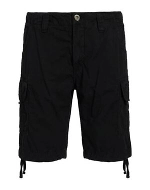 Alpha Industries Shorts & Bermuda Shorts Sand Size Cotton - Black