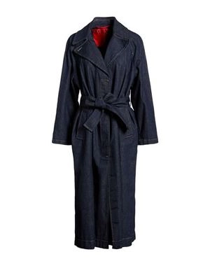 Max & Co. Denim Outerwear Size Cotton, Elastane - Blue