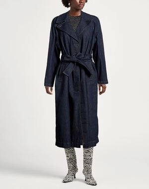Max & Co. Denim Outerwear Size Cotton, Elastane