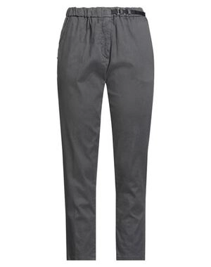 WHITE SAND Pants Size Cotton, Tencel, Silk, Elastane - Grey