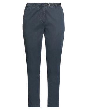 WHITE SAND Pants Size Cotton, Tencel, Silk, Elastane - Midnight Blue