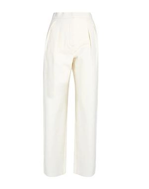 Max Mara Pants Size Cotton - White
